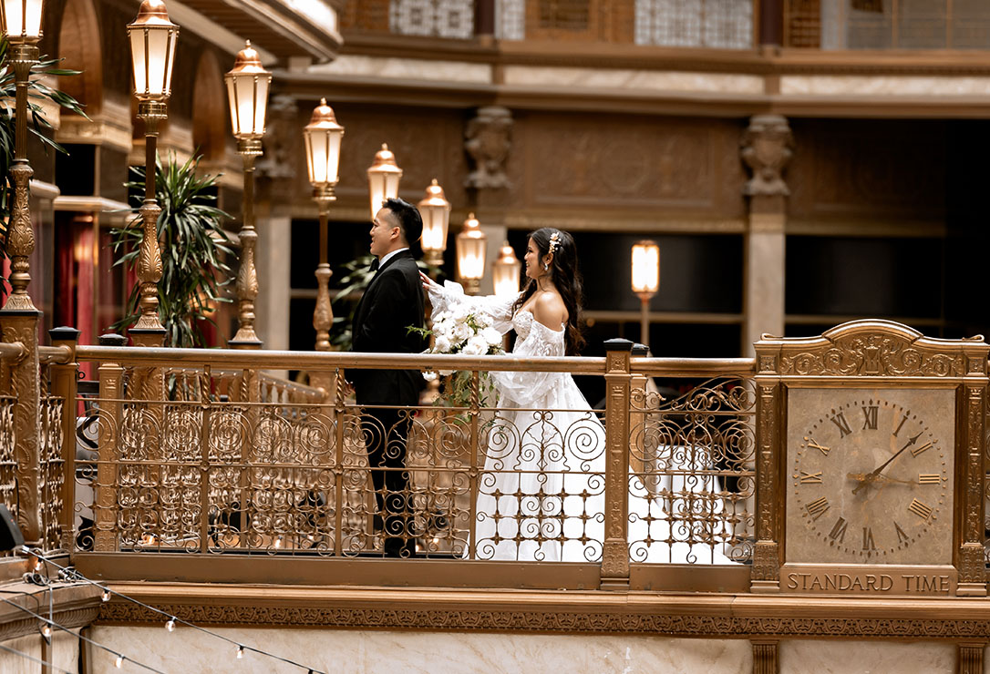 Harry Potter Wedding at The Arcade in Downtown Cleveland OH