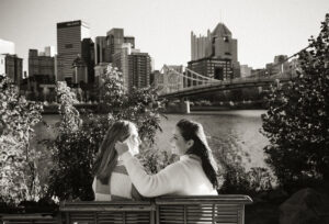 Pittsburgh Love Story: A Cinematic Night of Editorial Couple Photos